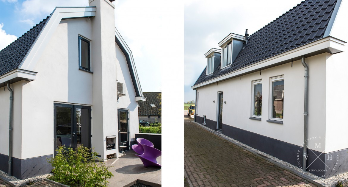 Buitengevel stucen - stucwerk voor uw buitengevel | M.v.H ...